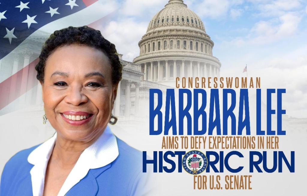 Congresswoman Barbara Lee Aims To Defy Expectations In Her Historic Run ...